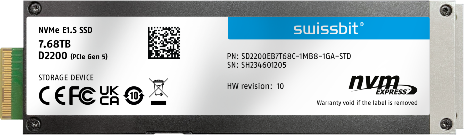 Industrial PCIe M.2 Modules - Swissbit