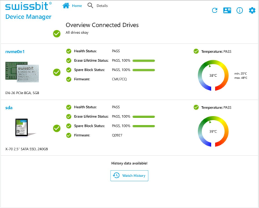 Swissbit Device Manager - Swissbit
