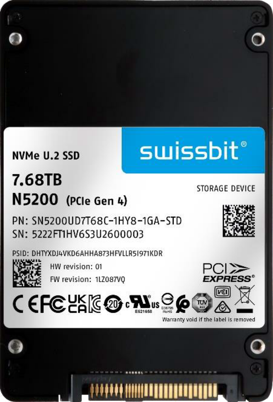 D2200 | High performance PCIe SSD for data center and enterprise ...
