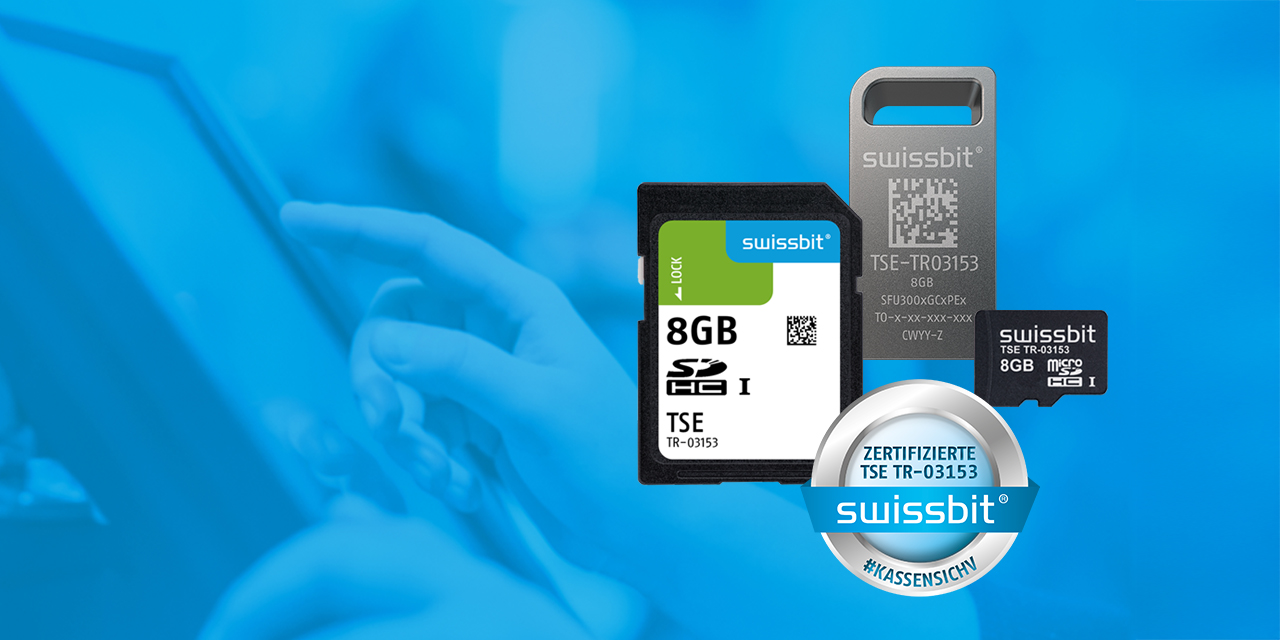 Swissbit Hardware-TSE: Zertifiziert und jederzeit lieferfähig! - Swissbit