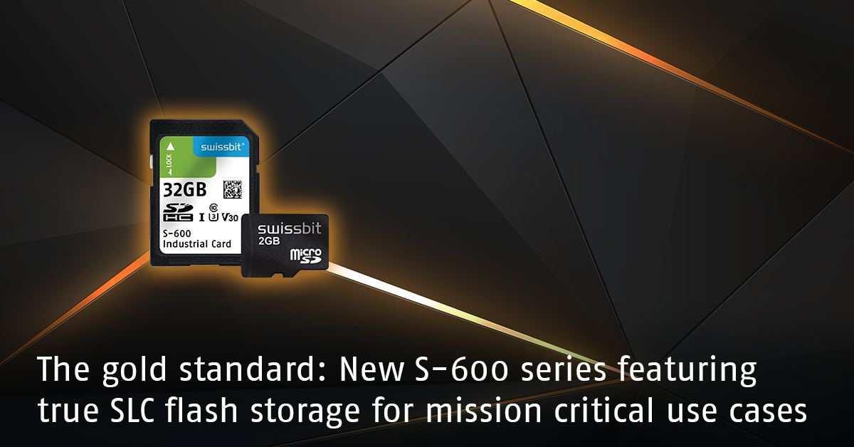 Swissbit、要求の厳しい過酷な産業用途に向け新しいSLC仕様のSDおよびmicroSDカードを発表 - Swissbit