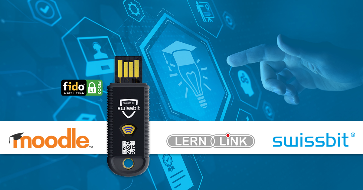 Swissbit and lern.link secure Moodle with FIDO2 authentication - Swissbit